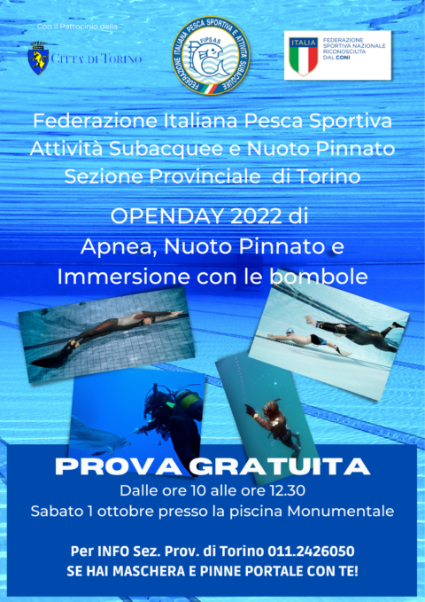 OPEN DAY 2022 - Fipsas Torino